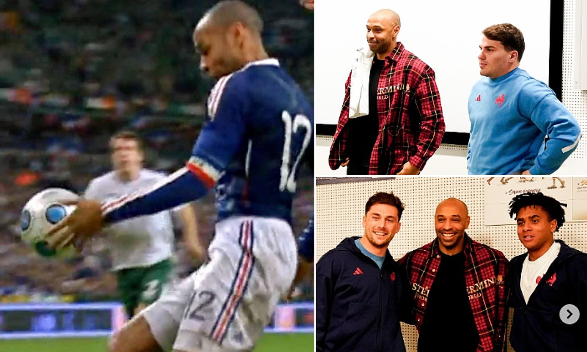 Thierry Henry gives Six Nations pep talk to France - as he bids to ...