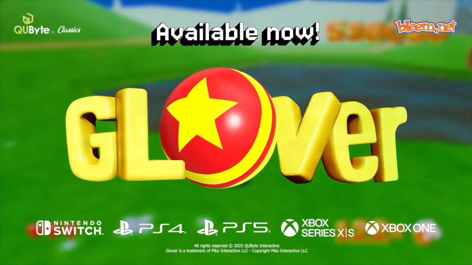 Glover Official Launch Trailer