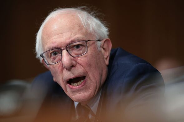 Bernie Sanders' savage verdict on Trump's Congress speech as he walks ...