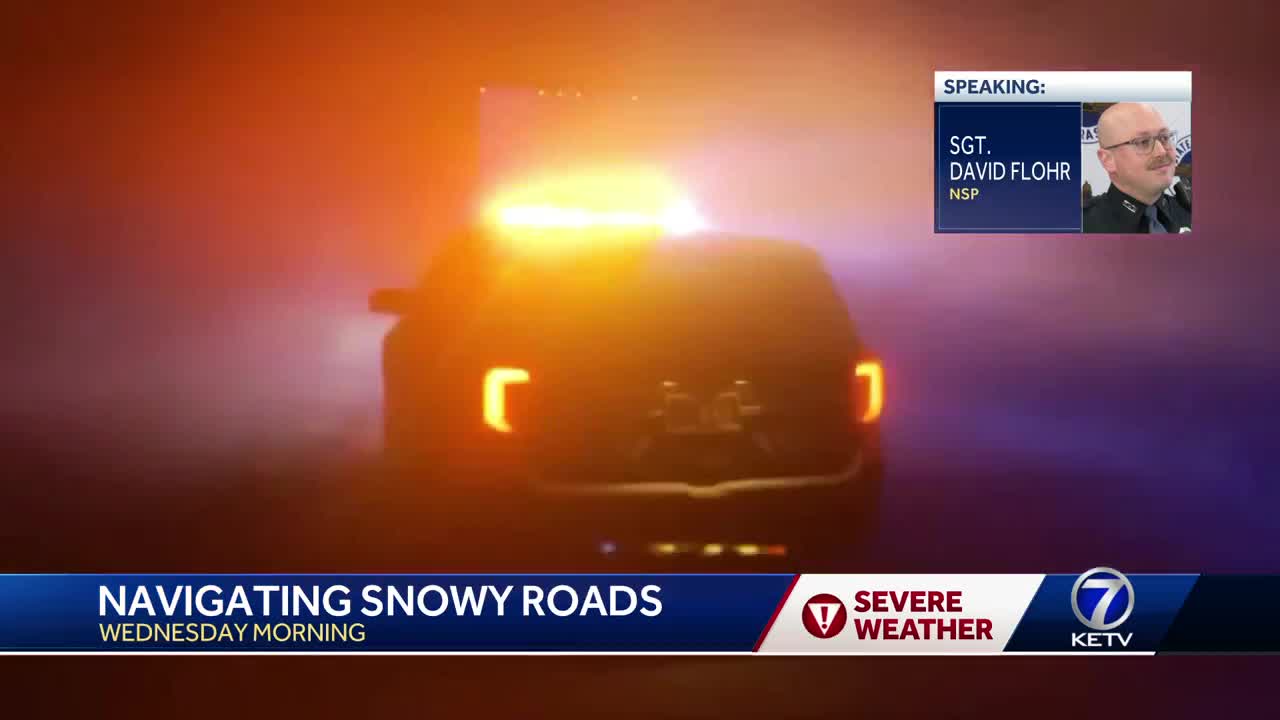 Raw video shows conditions on Interstate 80 as blizzard hits midwest