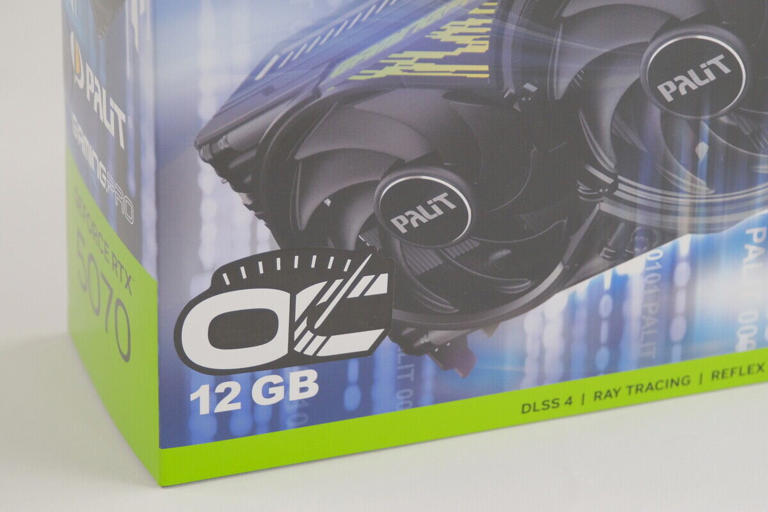 Palit「GeForce RTX 5070 GamingPro OC」を試す。ThunderMasterで自動オーバークロックも