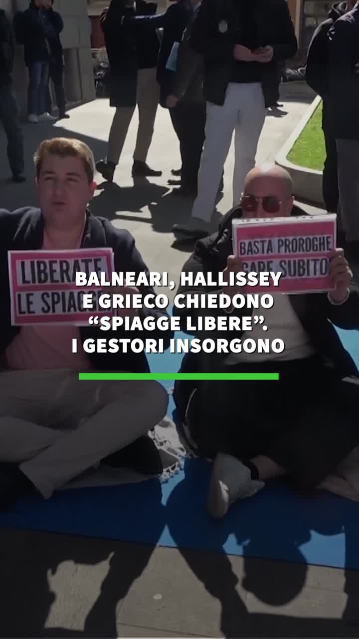 Hallissey e Grieco chiedono "spiagge libere". I balneari insorgono