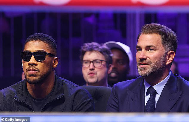 Eddie Hearn names the FIVE fighters who Anthony Joshua could face in ... Eddie Hearn names the FIVE fighters who Anthony Joshua could face in ...