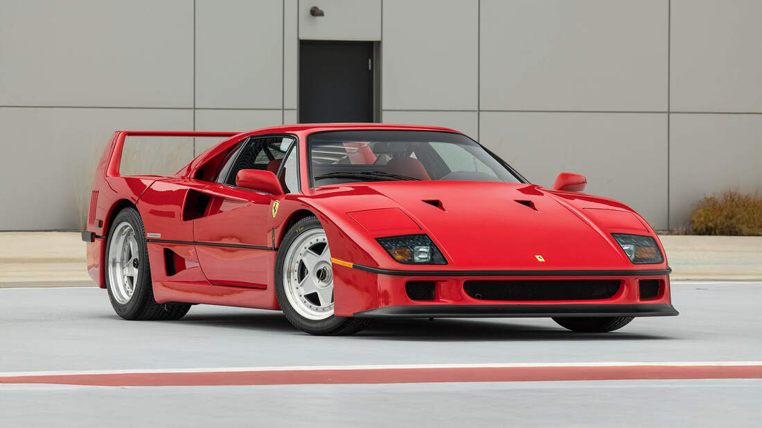 Ferrari F40 Auktion Wertentwicklung: Dieser F40 könnte bis zu vier ...