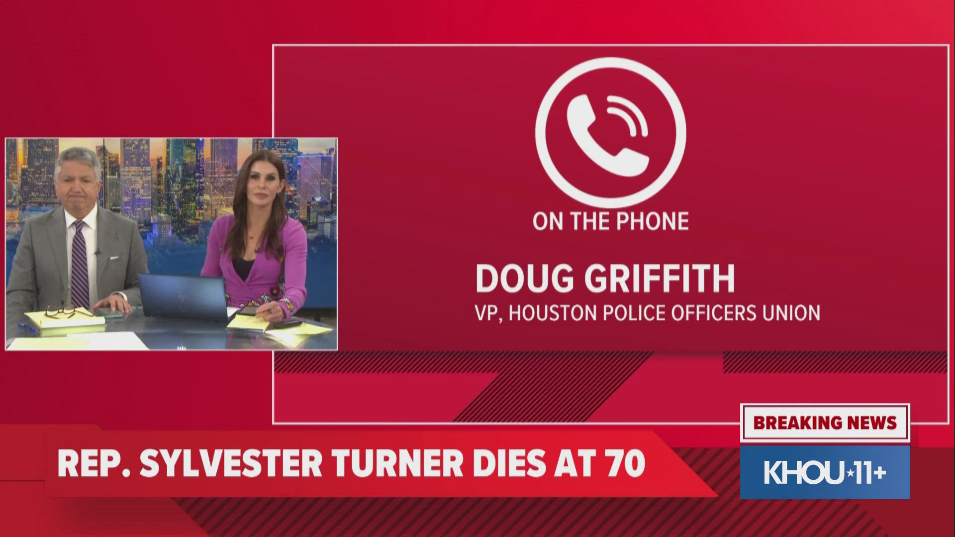 Houston Police Officers Union VP reacts to death of former Mayor ...