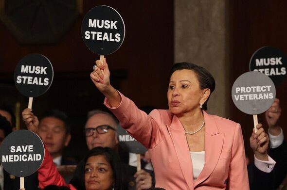 13 extraordinary images from Donald Trump's address to Congress