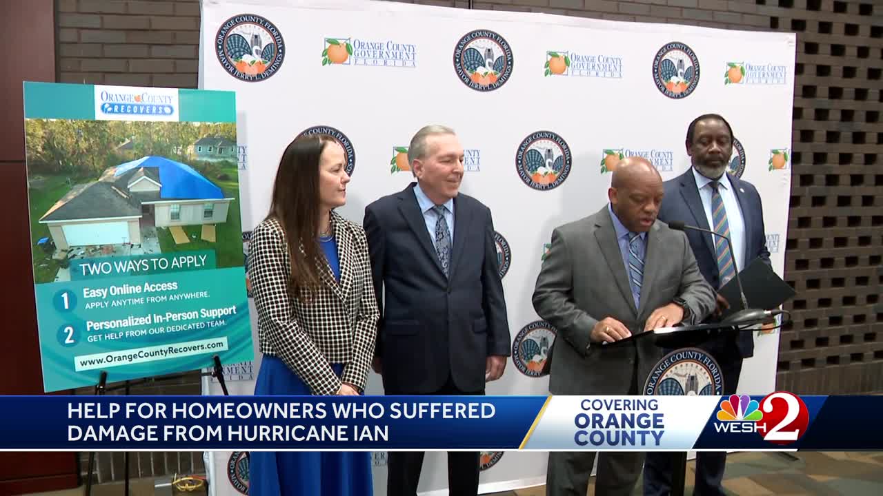 Orange County announces program to help homeowners recover from ...