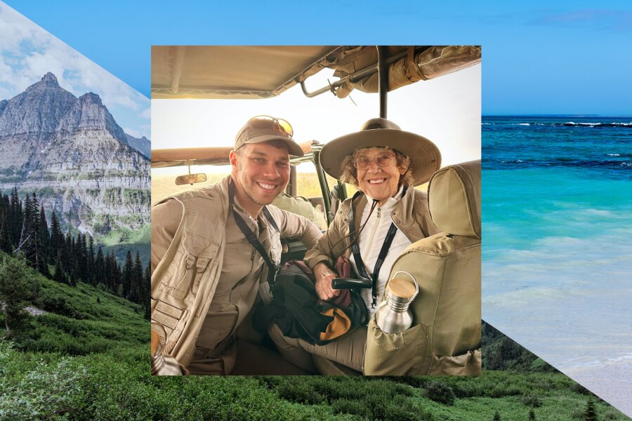 Grandma Joy and Brad Ryan Are On Their Way Around the World