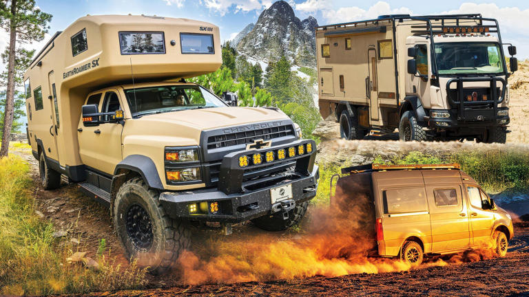 10 Off-Road RVs and 4x4 Camper Vans That Deliver Luxury Glamping Off ...