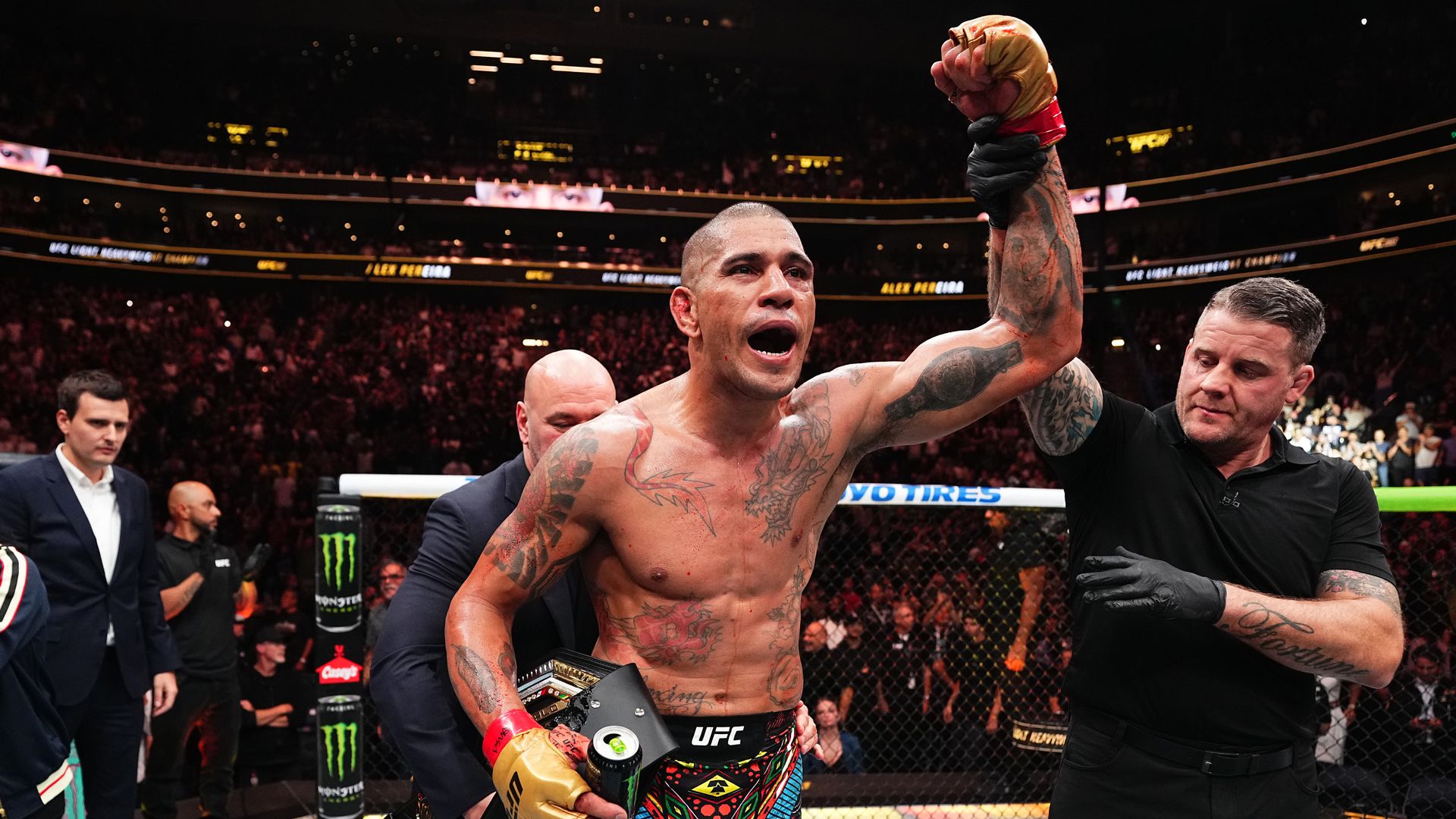 Dana White: If Alex Pereira wins at UFC 313, ‘he might be the pound-for ...