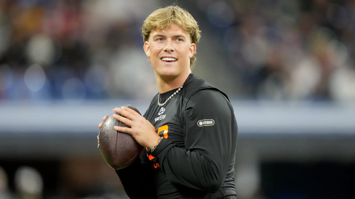 Jaxson Dart gifted his mom arguably the Combine’s best throwing session ...