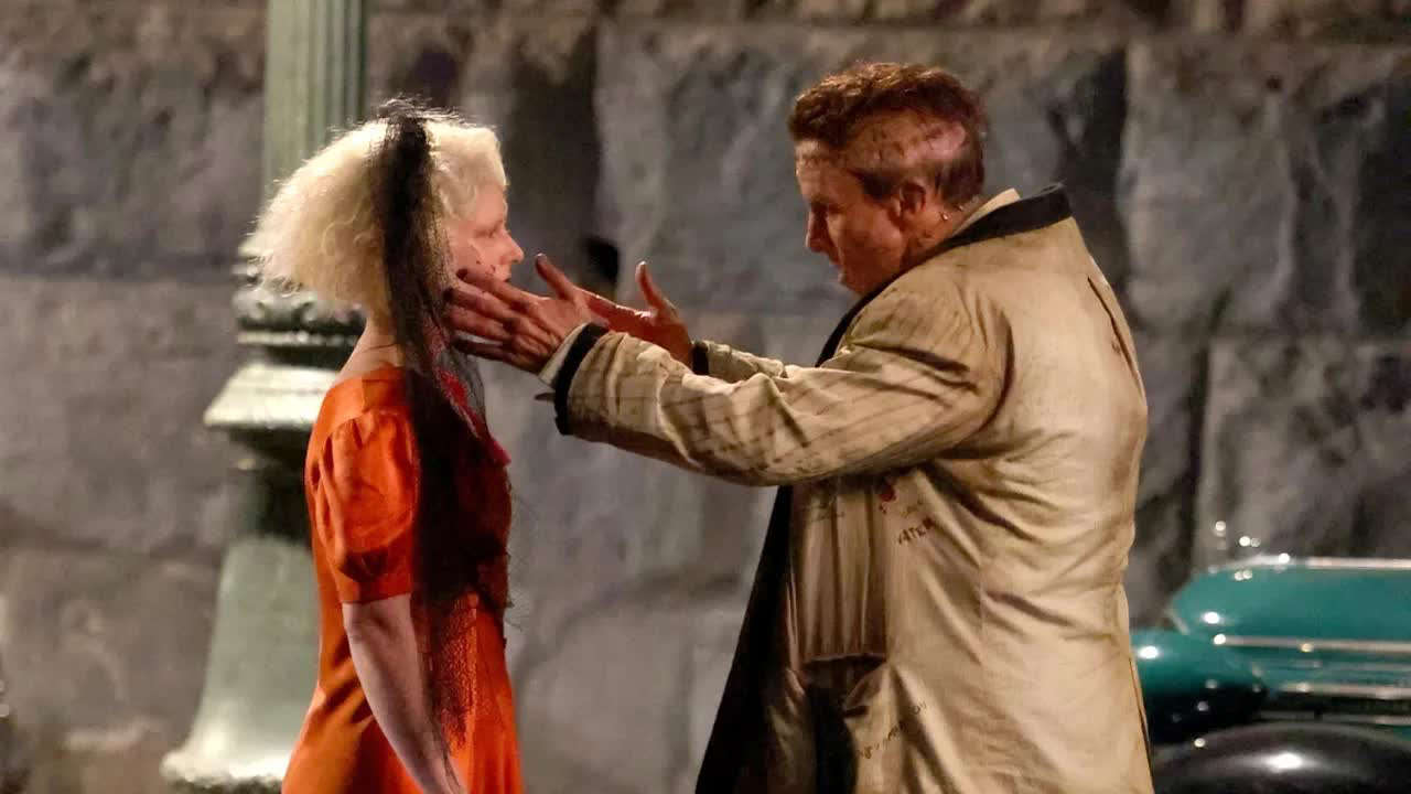 Christian Bale Transforms into Frankenstein Filming The Bride Christian Bale Transforms into Frankenstein Filming The Bride