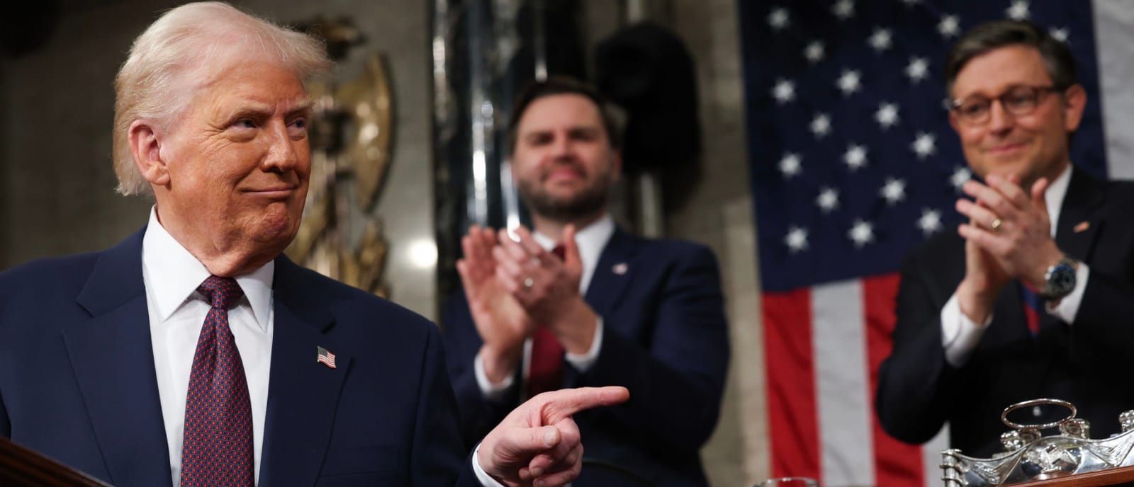 Trump Overpowers Democrat Protests With Verbal Highlight Reel Of First ...