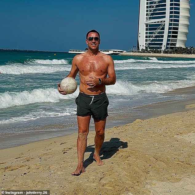 John Terry shows off training ahead of London Marathon attempt ...