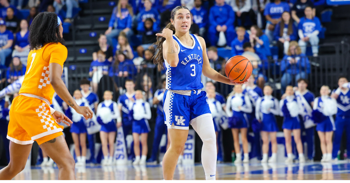 Who does Georgia Amoore believe is the best player on the floor? ‘Me.’