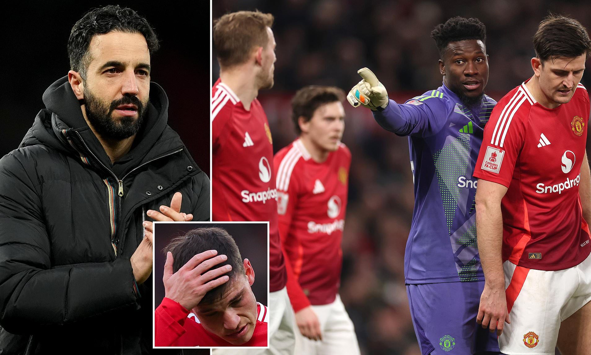 Man United leave FIVE Europa League squad spots empty for clash with ...