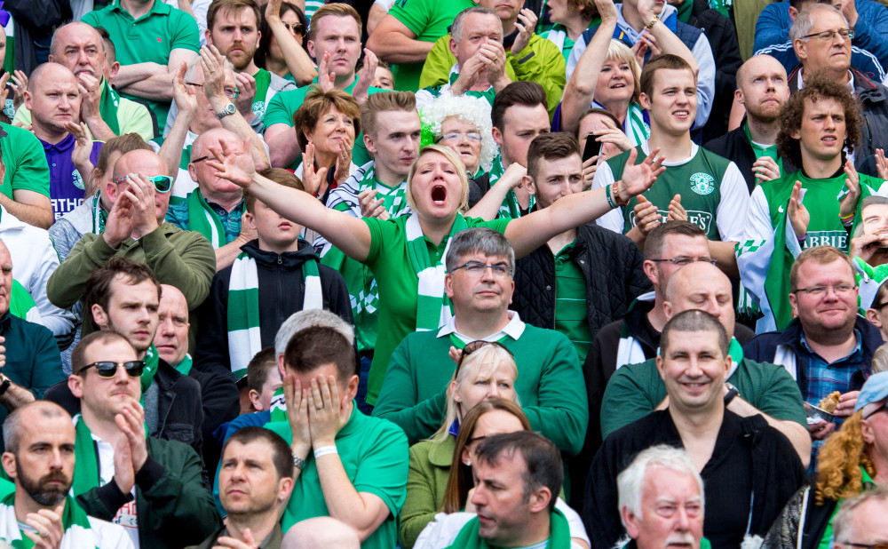 15 iconic photos from Hibs historic Scottish Cup win vs Rangers as ...