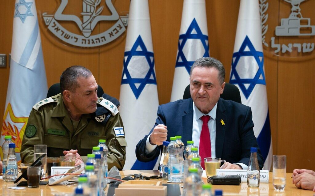 Ramping up fight, Katz accuses IDF chief of working with government ...