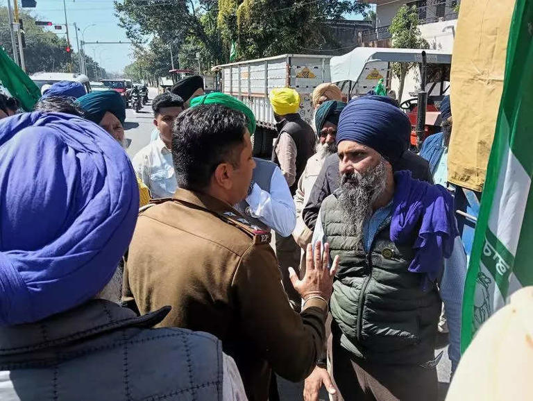 In Punjab, Cong, SAD and BJP leaders hit out AAP govt for ‘insulting’ farmers