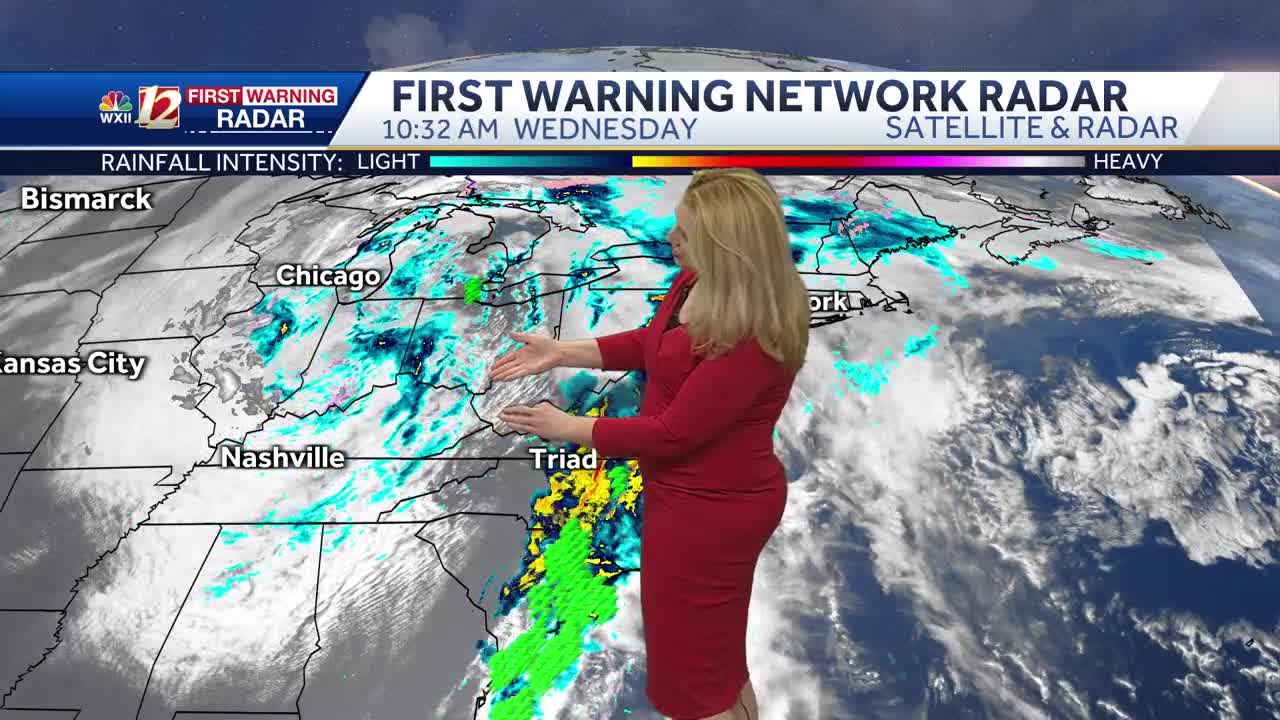 WXII's Michelle Kennedy and Dylan Hudler give update on storm system as ...