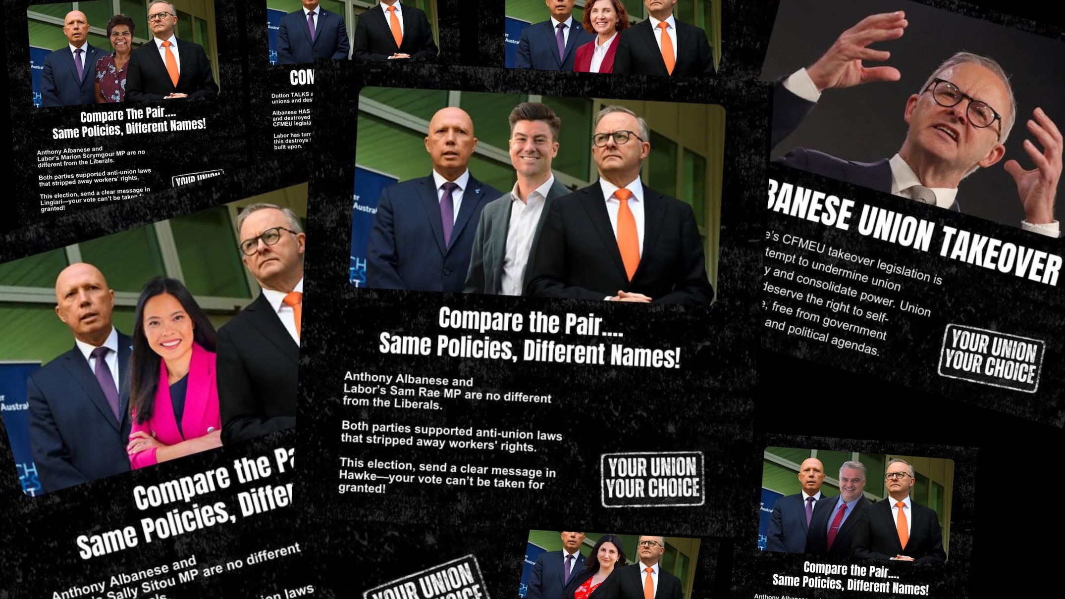 Ousted CFMEU officials funding ads attacking Labor in marginal seats