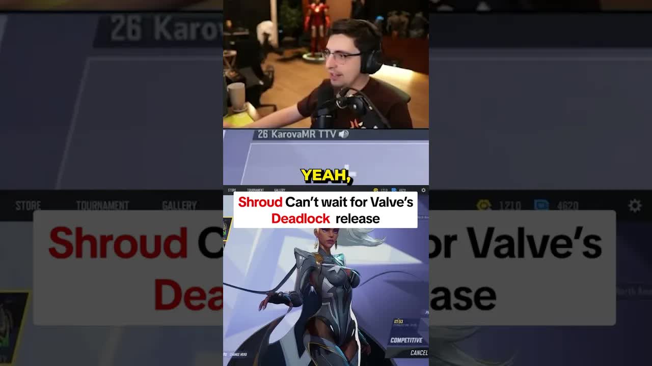 Shroud Reacts to Deadlock's Release in Valorant
