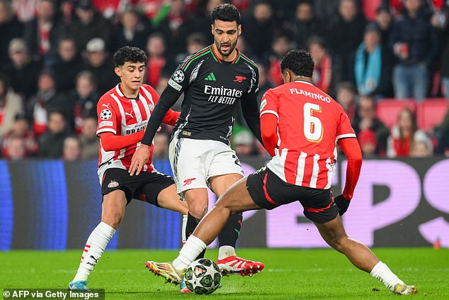 Mikel Merino admits being Arsenal's emergency striker is 'kind of crazy ...