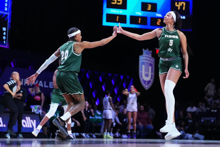 Angel Reese, Brittney Griner, and 3 Unrivaled players who raised their ...