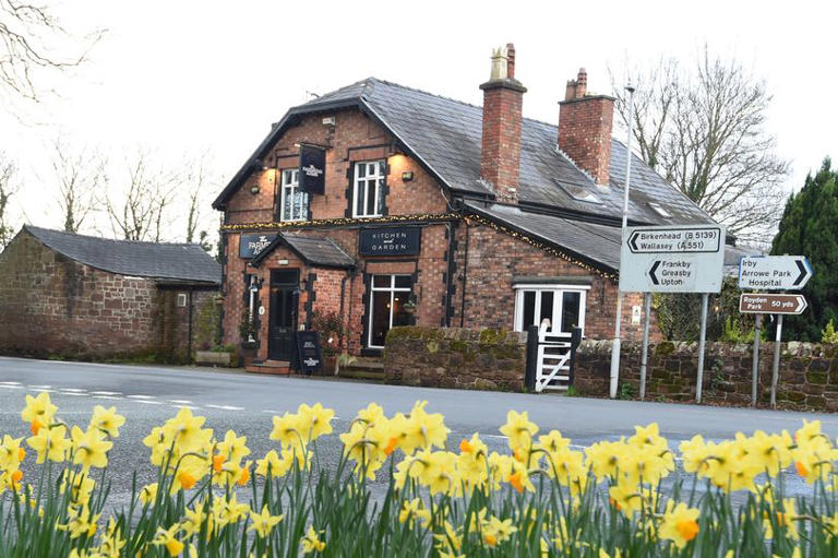 Beautiful village 25 minutes from Liverpool with 'biggest beer garden ...