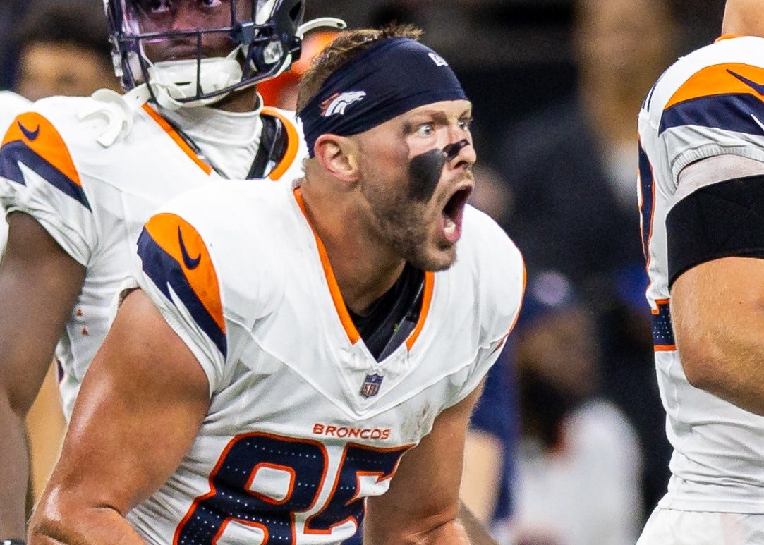 Broncos place 1-year ERA tender on tight end Lucas Krull