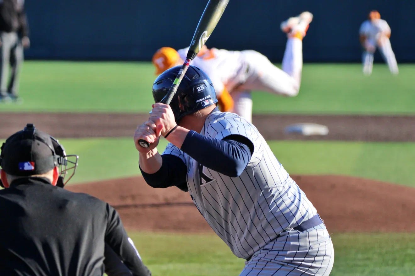 Updated first pitch time announced for Tennessee-Xavier baseball game