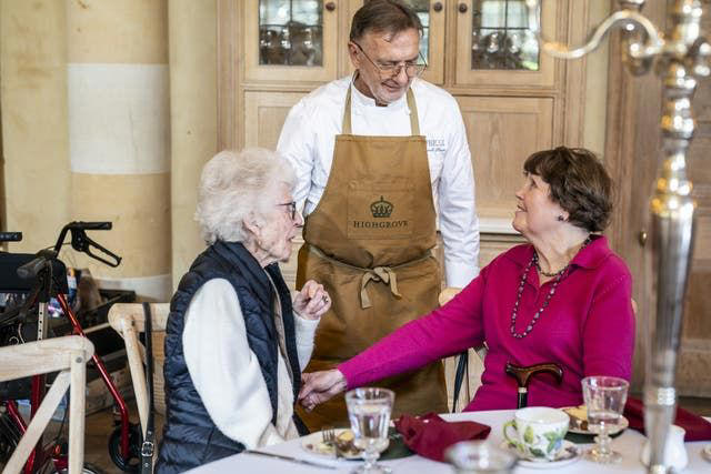 Raymond Blanc recalls hours in kitchen garden with ‘brother in arms’ King