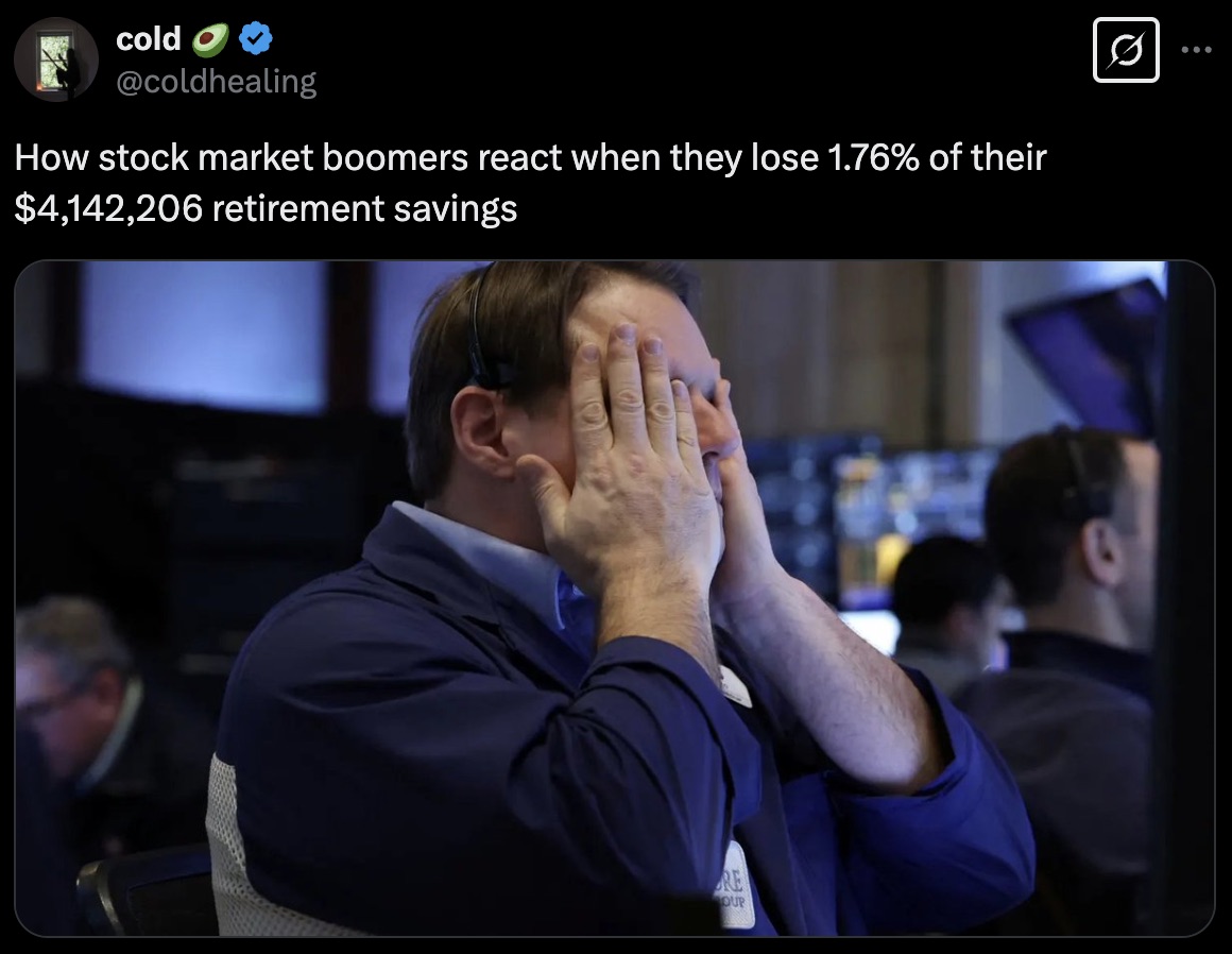 20 Stock Market Crash Tweets and Memes