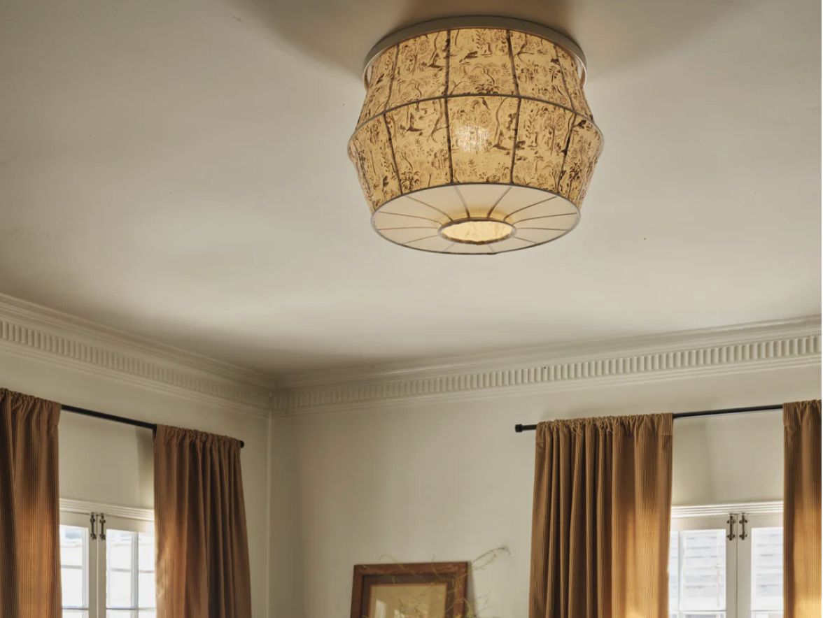 These Tulip Shades Are the Answer to Concealing Ugly Overhead Lights