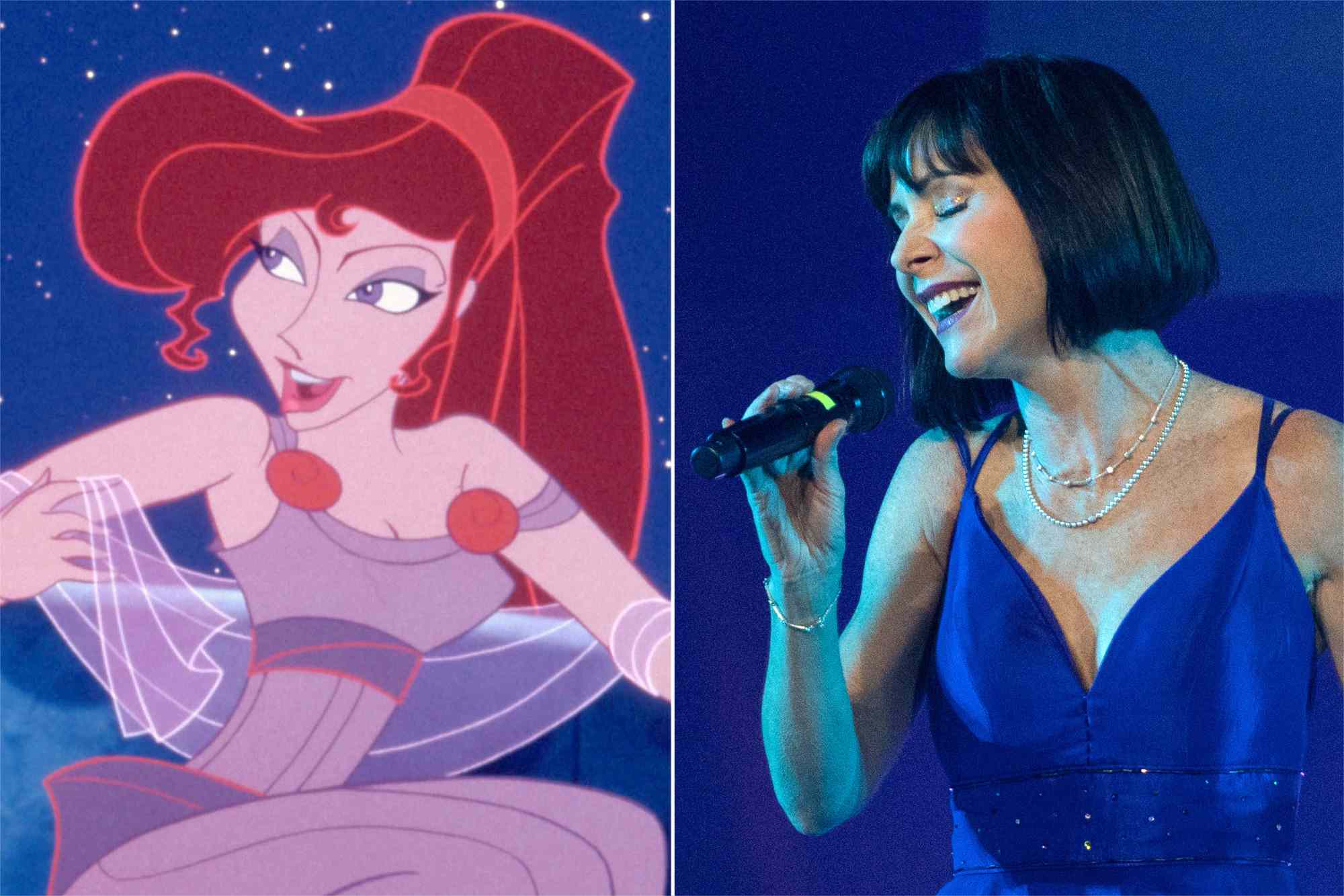 “Hercules”' Meg voice actress Susan Egan stuns Disneyland guests with ...