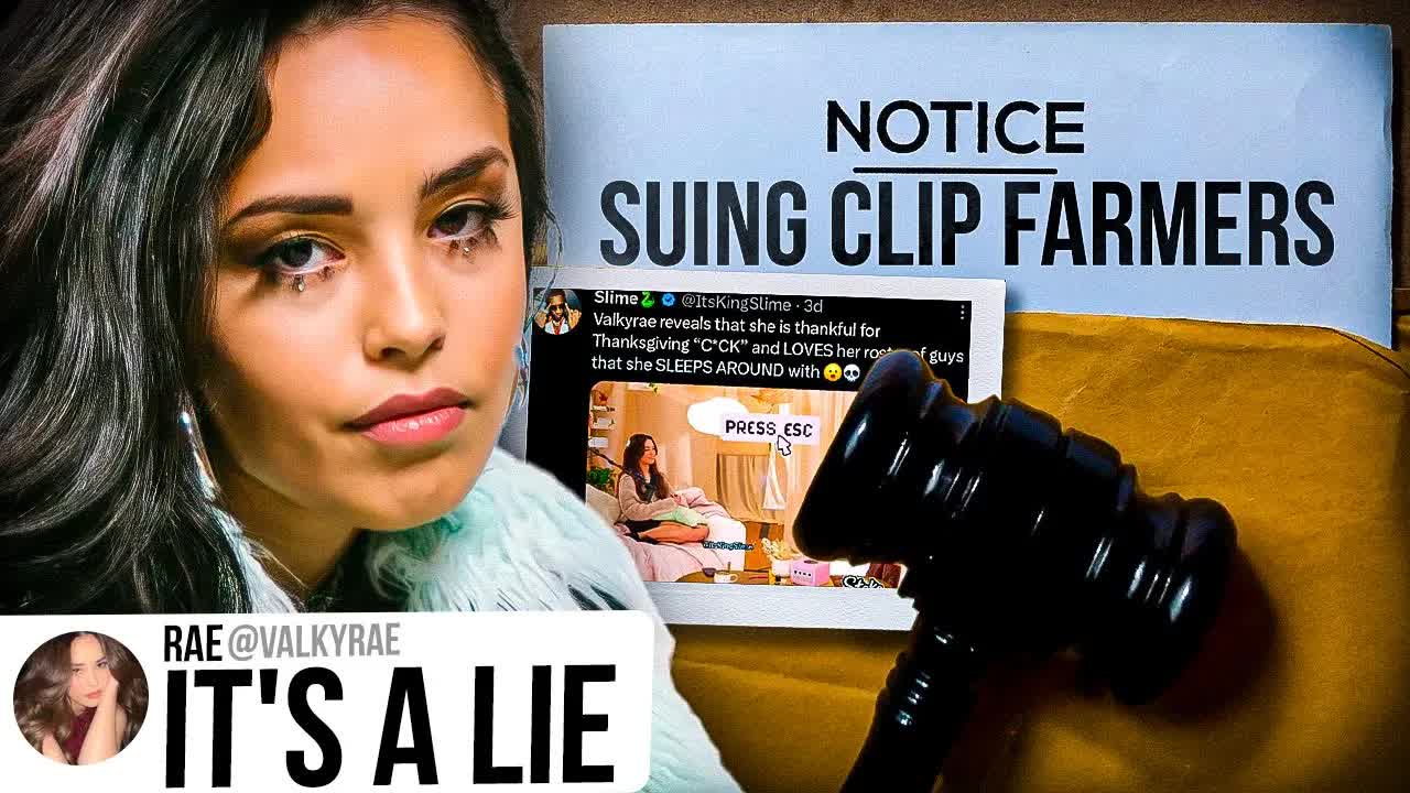 Valkyrae & Jake Lucky Face Legal Action Over Clip Farmers: Twitter ...