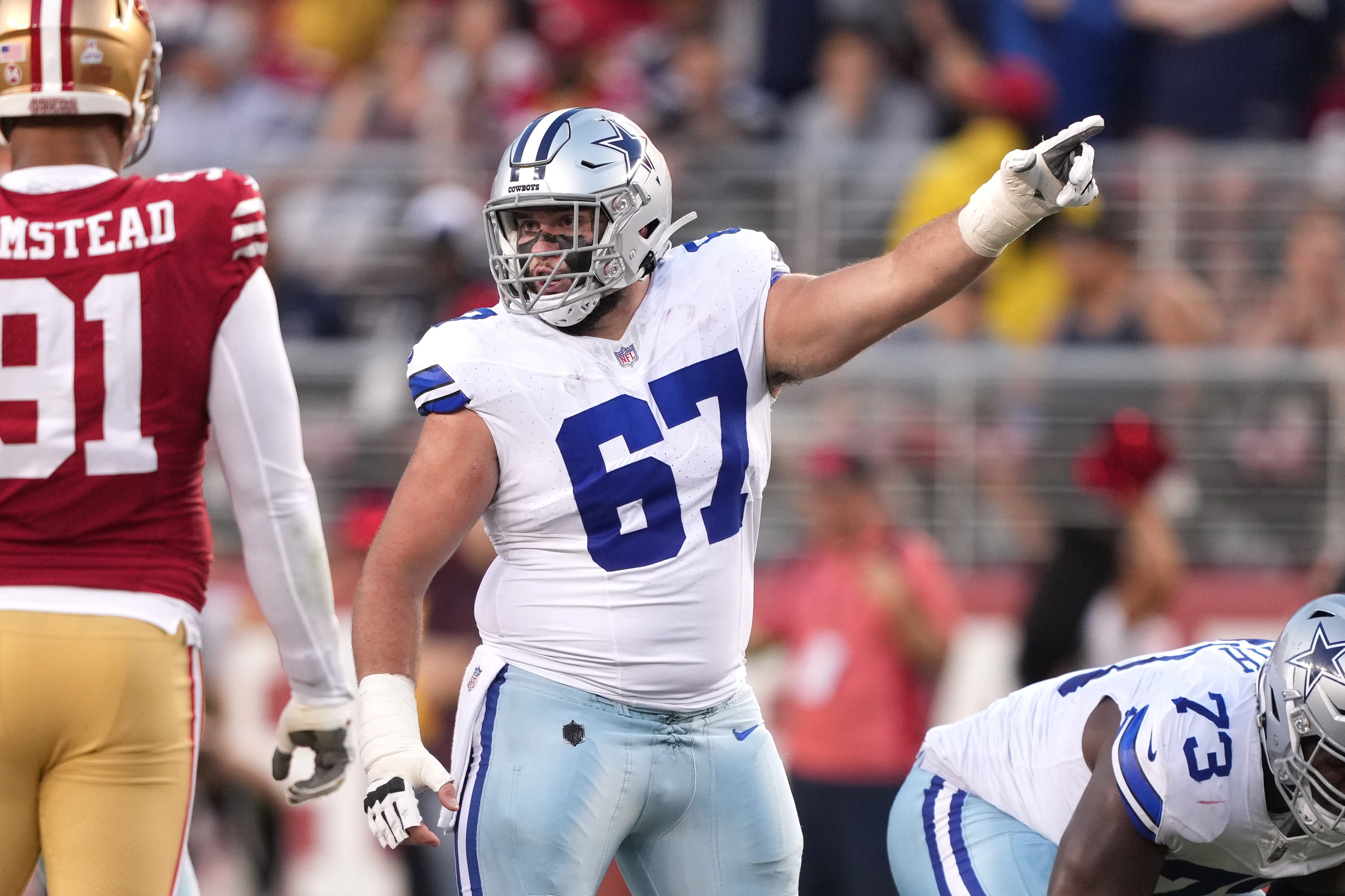 Cowboys re-sign versatile OL Brock Hoffman; will he take Zack Martin's ...