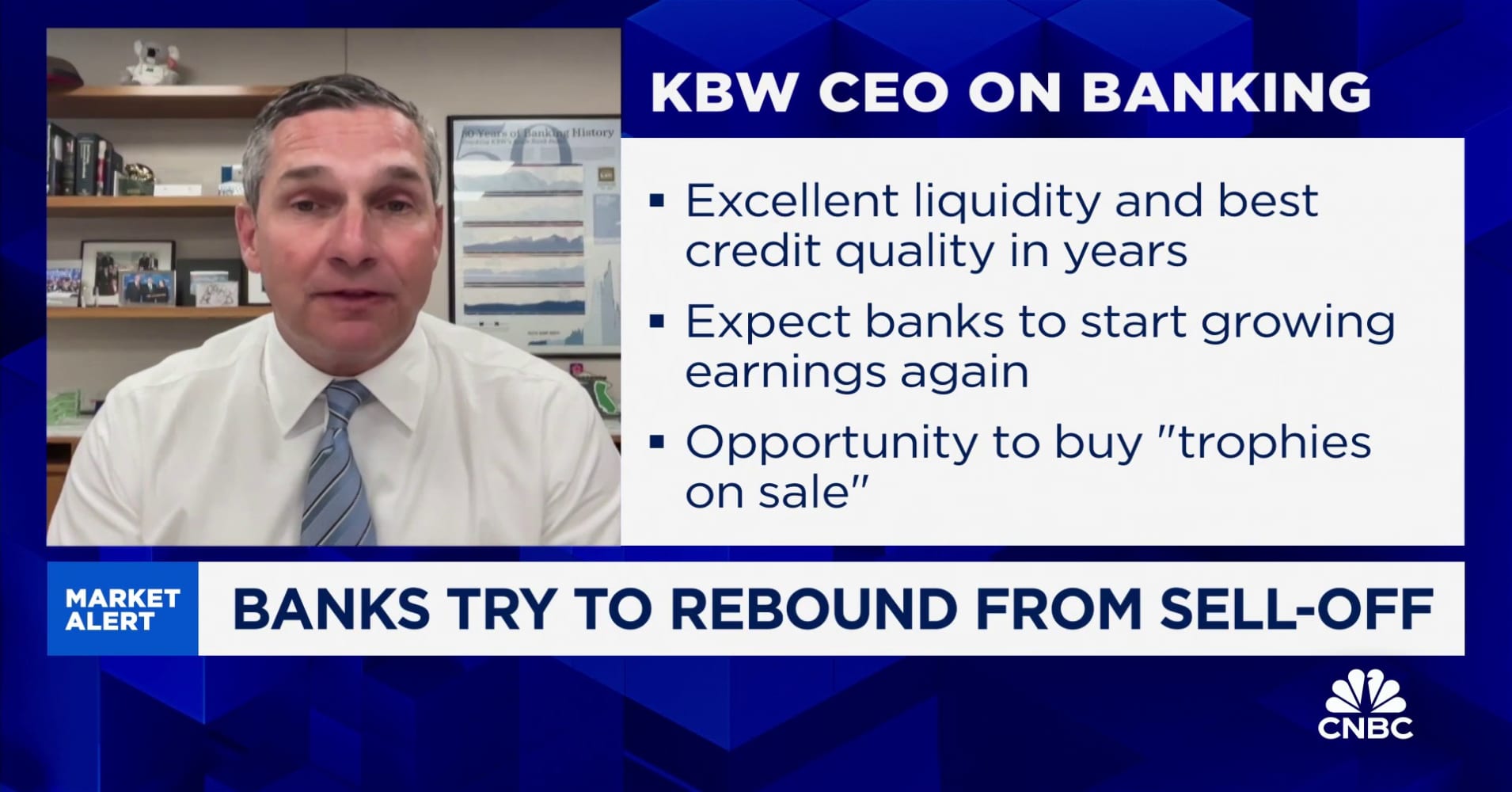KBW CEO Tom Michaud: Yesterday's pullback was likely market looking for ...