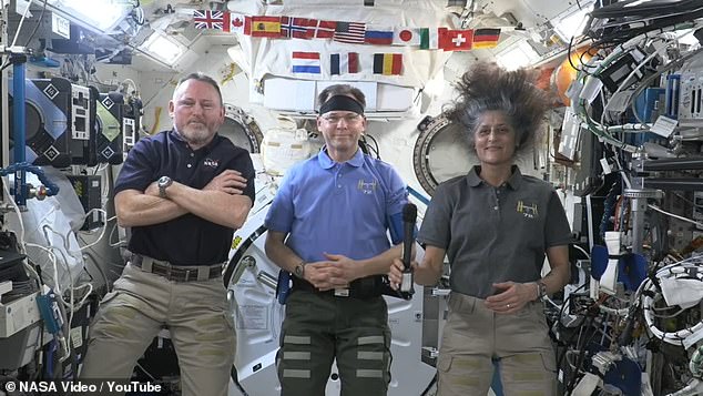 NASA's stranded astronauts finally snap and let slip who is to blame