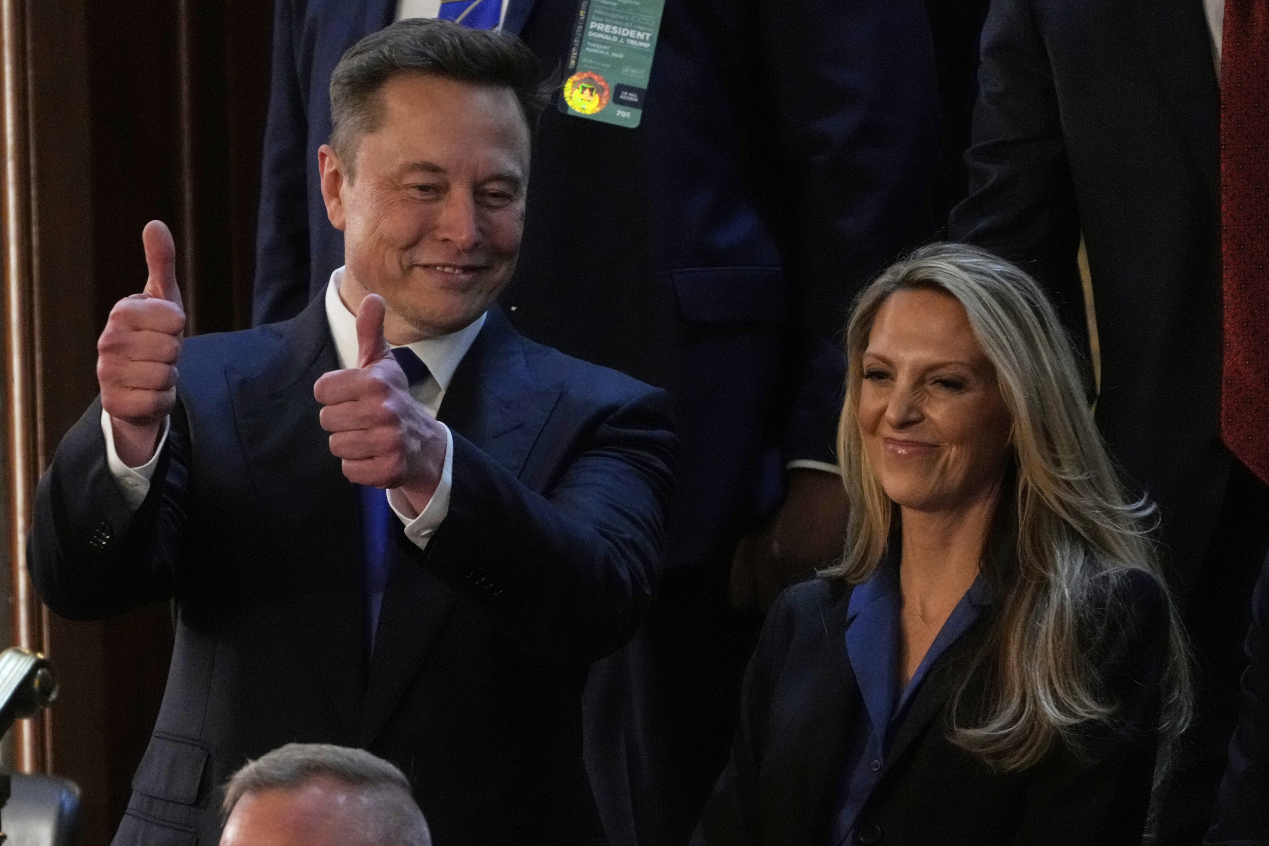 Exclusive: Mysterious Woman Sitting Next to Elon Musk During Trump's ...