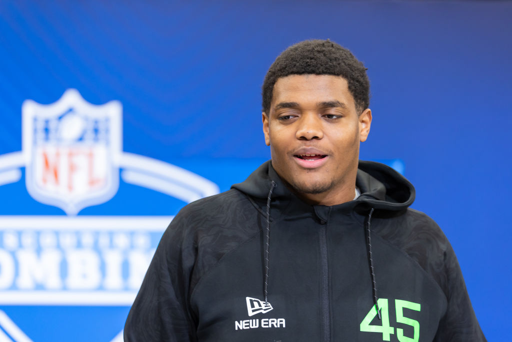 Carson Vinson Represents As The Only HBCU Player AT NFL Scouting Combine