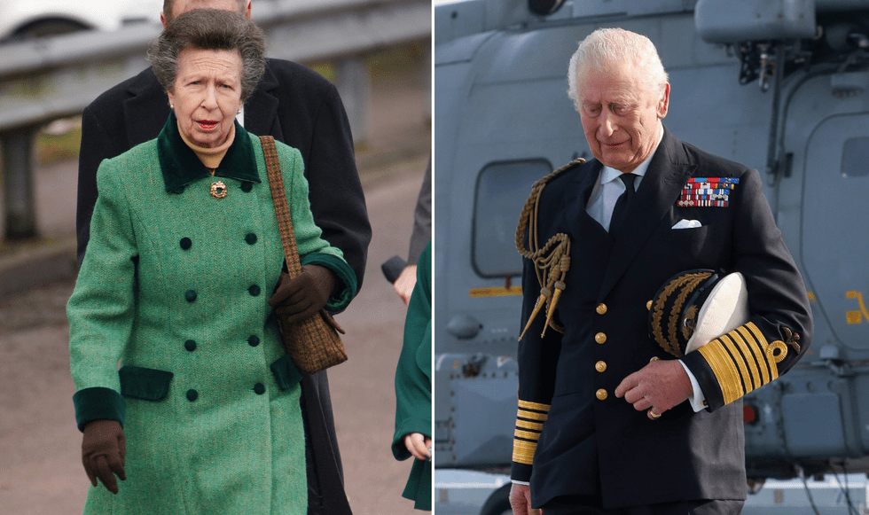 Princess Anne steps in for King Charles as monarch suffers huge setback
