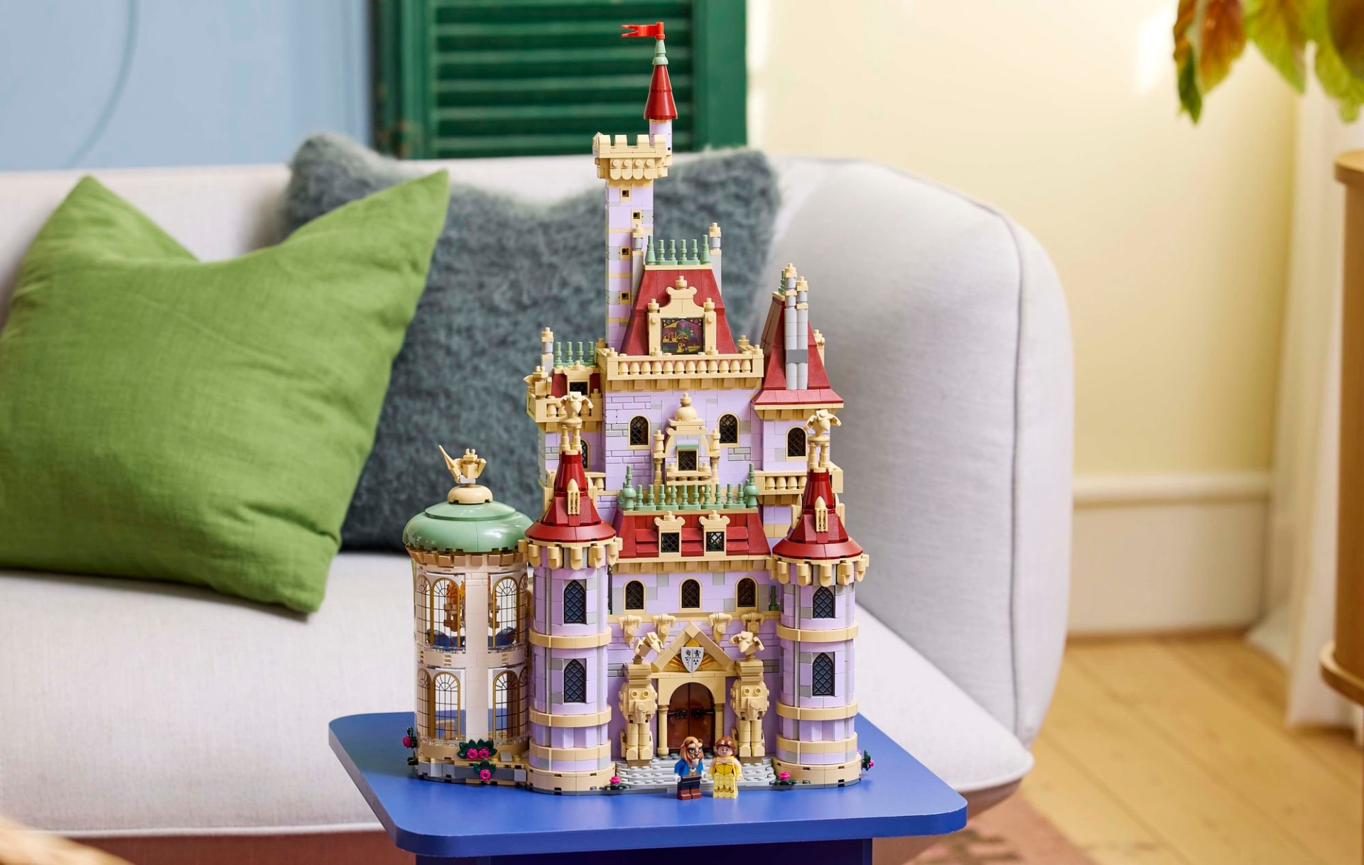 The Lego Beauty and the Beast Castle definitely lives up to its name