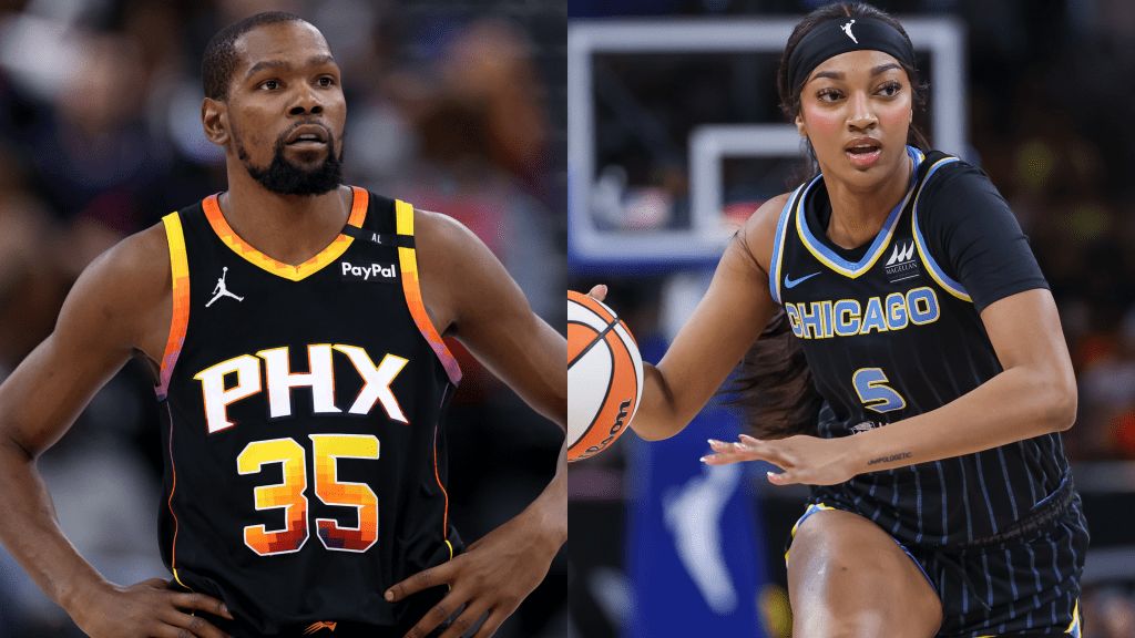 Kevin Durant Calls Angel Reese His Favorite Female Athlete, Reignites ...