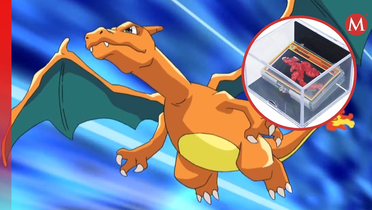 Cheeto con forma de Charizard se subastó en más de un millón de pesos