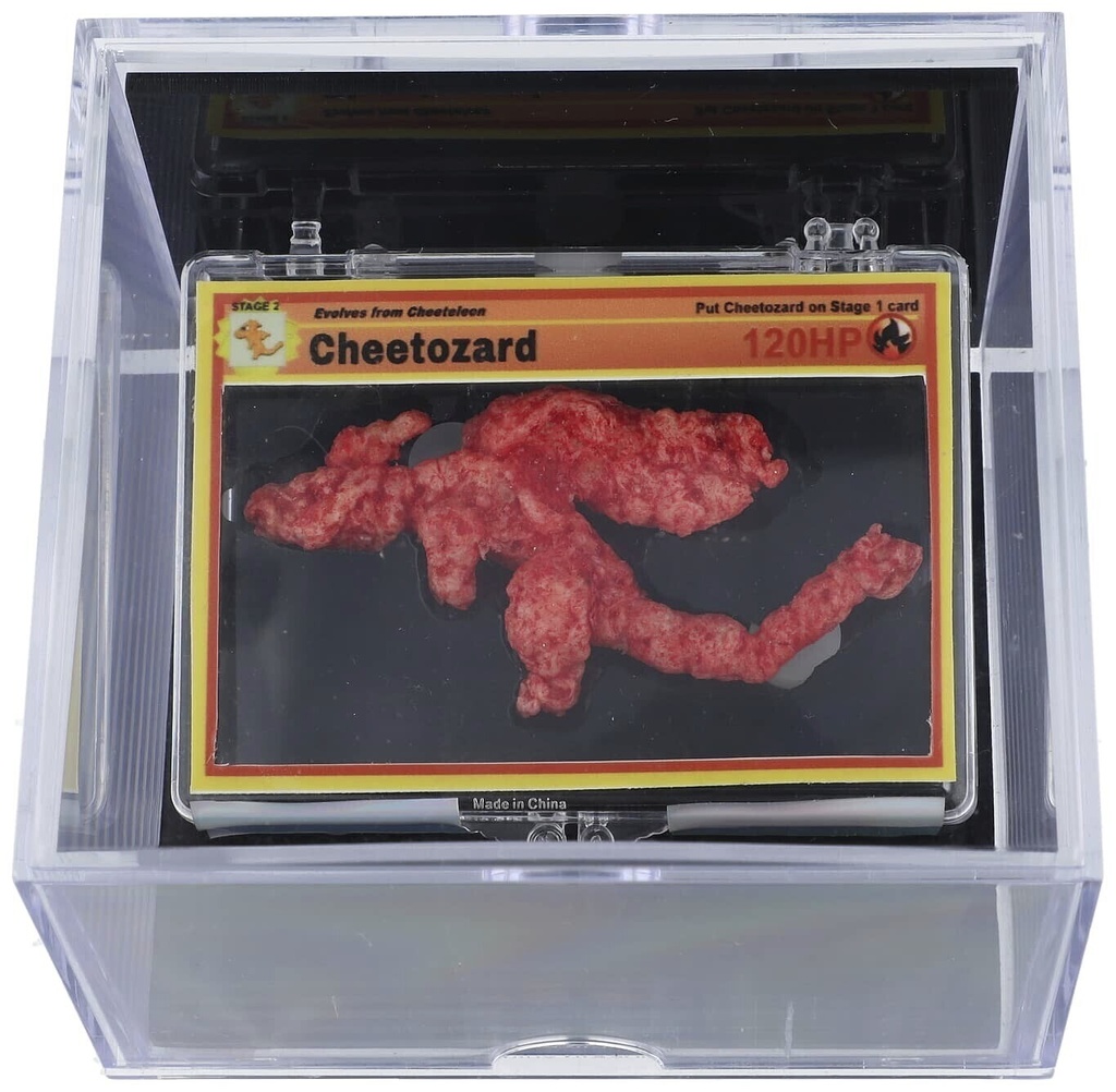 Pokémon-shaped Cheeto, 'Cheetozard,' sells at auction for $87,840