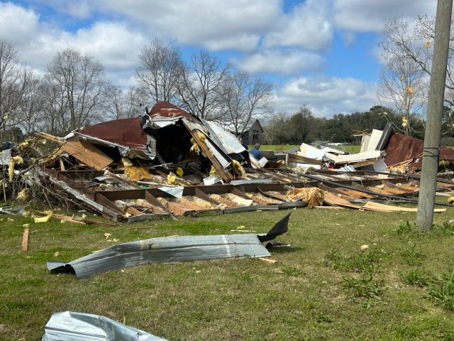 Two tornadoes confirmed in Mississippi on Tuesday