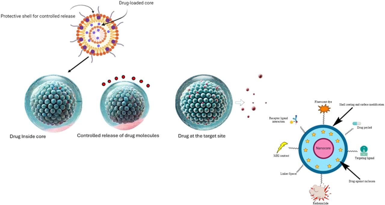 Innovations in core-shell nanoparticles advance drug delivery and ...