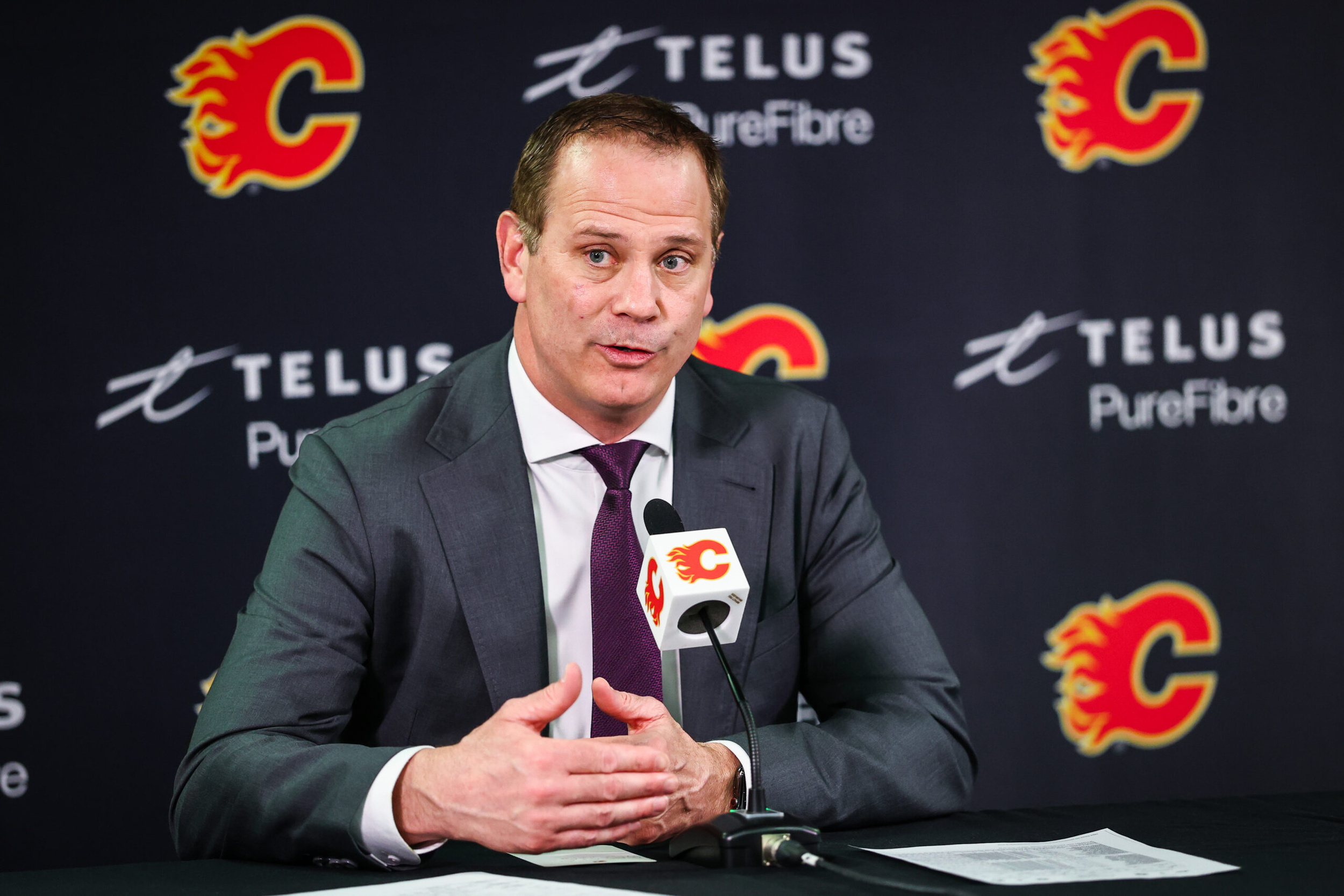 Flames general manager Craig Conroy stuck to his guns and stayed the ...