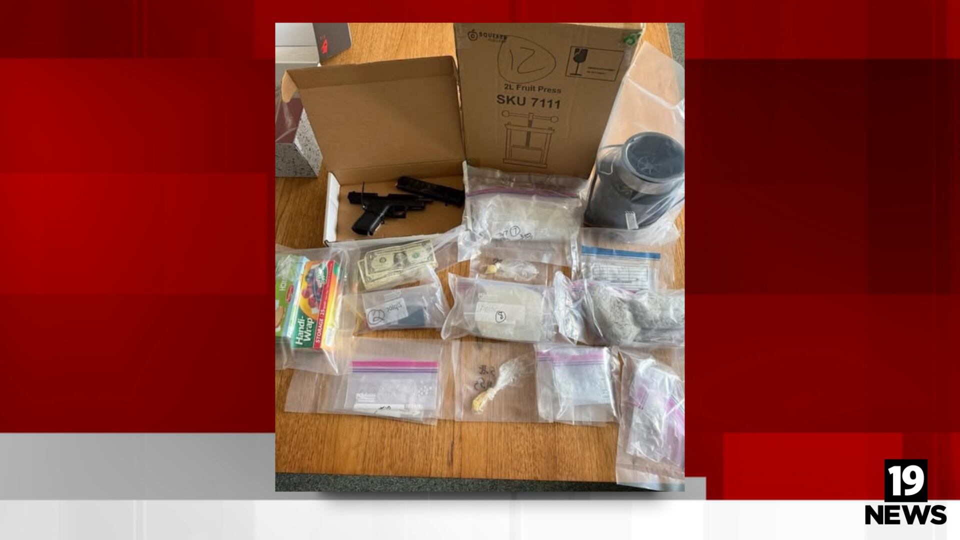 2 arrested, hundreds of grams of meth, fentanyl seized by Akron Police
